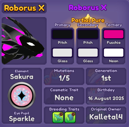 Roborus X - Roblox Dragon Adventures Trade | Traderie