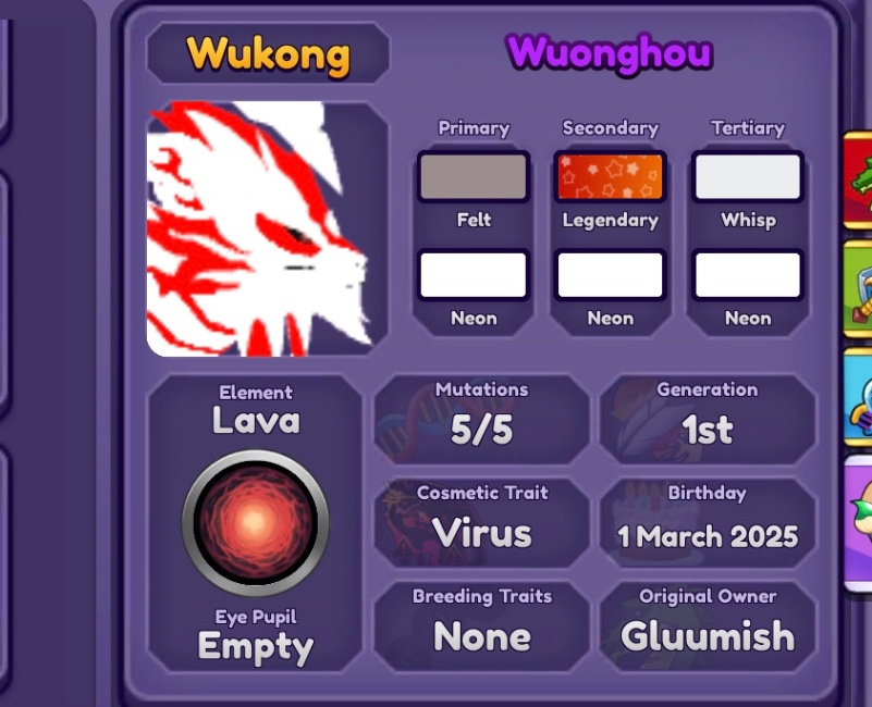 Wuonghou - Roblox Dragon Adventures Trade | Traderie