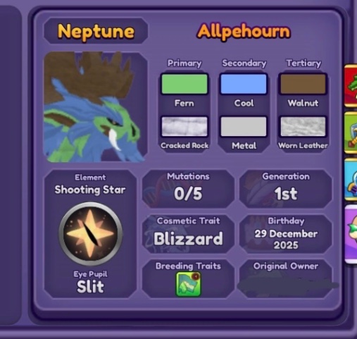 Allpehourn - Roblox Dragon Adventures Trade | Traderie