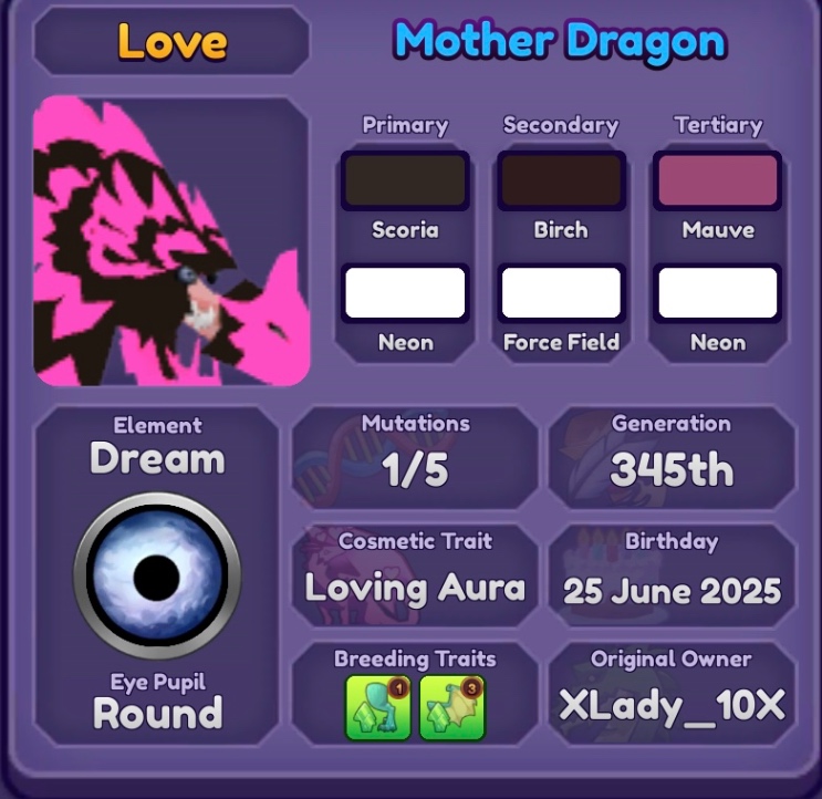 Mother Dragon - Roblox Dragon Adventures Trade | Traderie