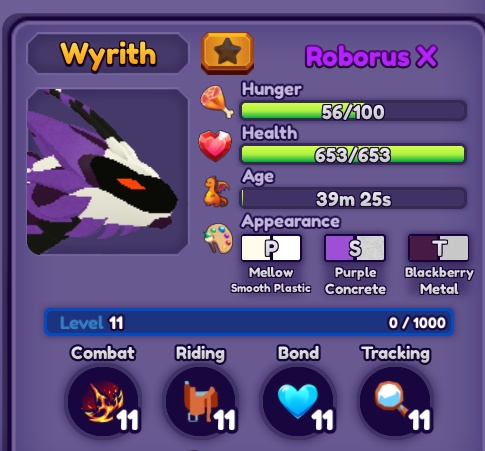 Roborus X - Roblox Dragon Adventures Trade | Traderie