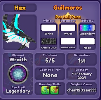 Guilmoros - Roblox Dragon Adventures Trade | Traderie