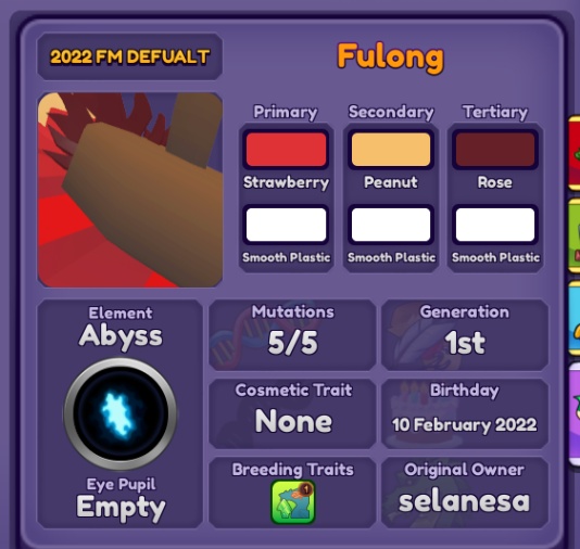 Fulong - Roblox Dragon Adventures Trade | Traderie