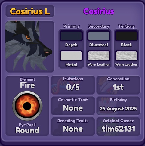 Casirius - Roblox Dragon Adventures Trade | Traderie