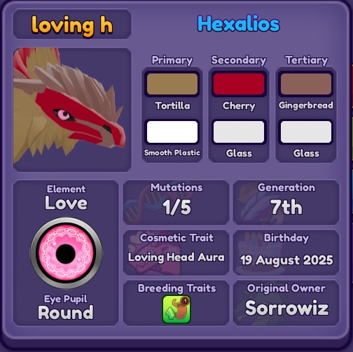 Hexalios - Roblox Dragon Adventures Trade | Traderie