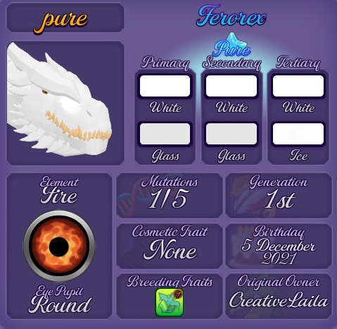 Ferorex - Roblox Dragon Adventures Trade | Traderie