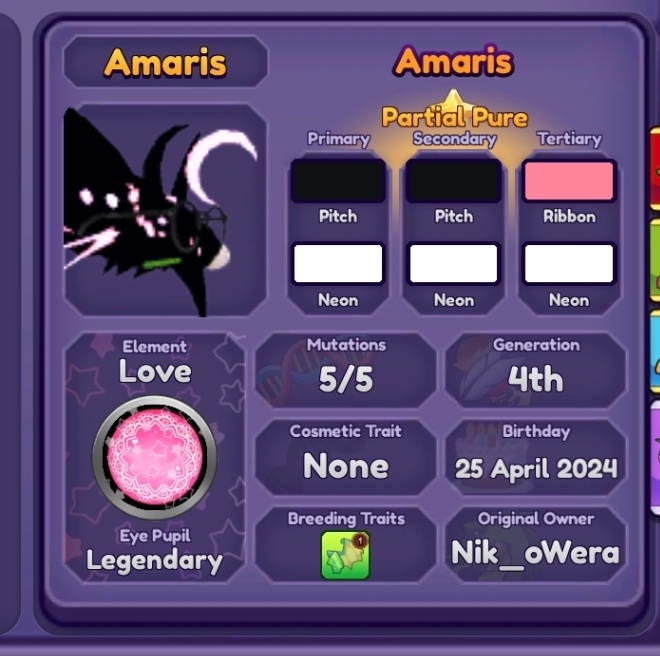 Amaris - Roblox Dragon Adventures Trade | Traderie