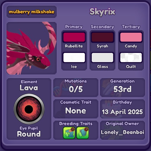 Skyrix - Roblox Dragon Adventures Trade | Traderie