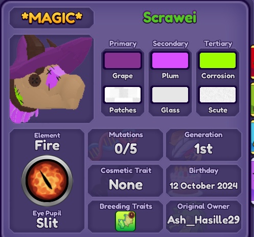 Scrawei - Roblox Dragon Adventures Trade | Traderie