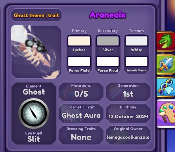 Araneaix - Roblox Dragon Adventures Trade | Traderie