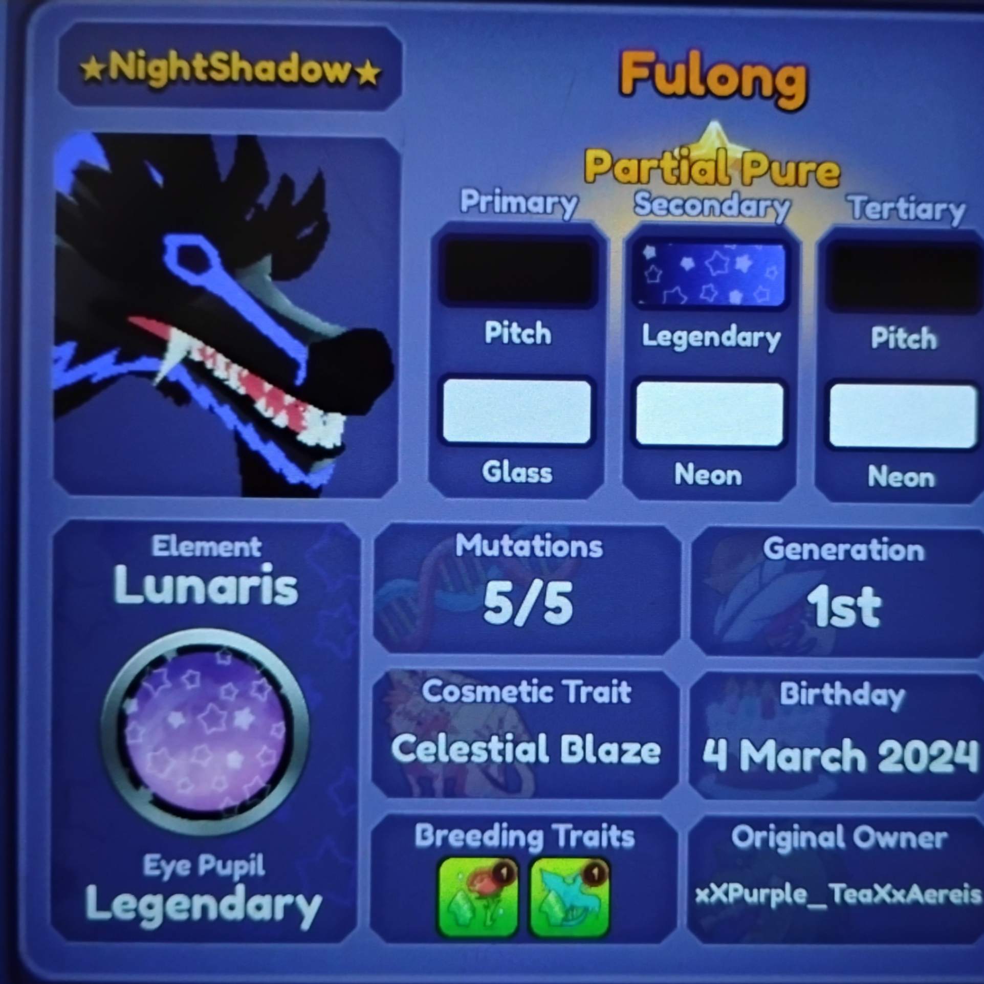 Fulong - Roblox Dragon Adventures Trade | Traderie