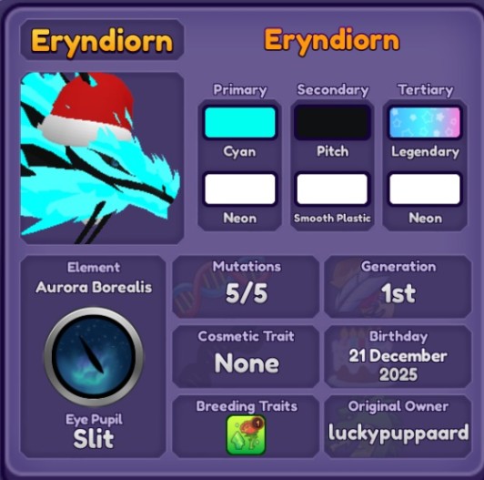 Eryndiorn - Roblox Dragon Adventures Trade | Traderie