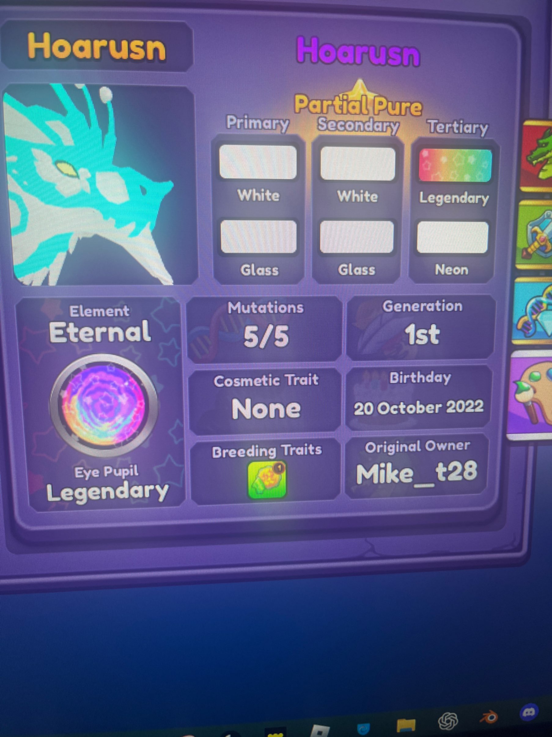 Hoarusn - Roblox Dragon Adventures Trade | Traderie