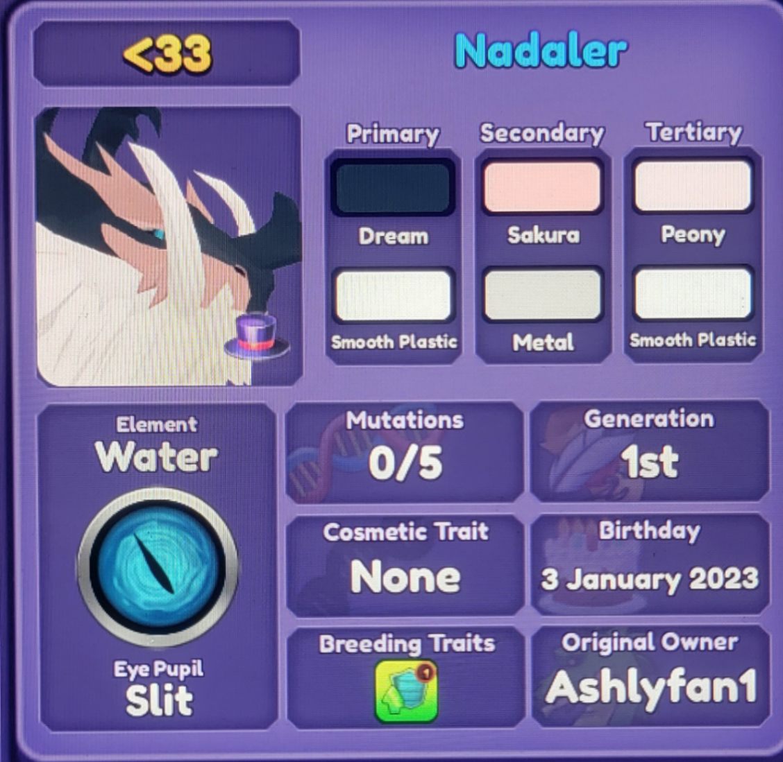 Nadaler - Roblox Dragon Adventures Trade | Traderie