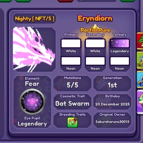 Eryndiorn - Roblox Dragon Adventures Trade | Traderie