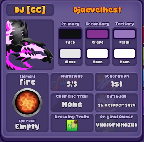 Djaevelhest - Roblox Dragon Adventures Trade | Traderie