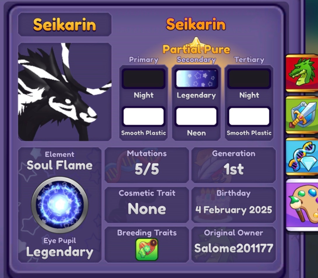 Seikarin - Roblox Dragon Adventures Trade | Traderie