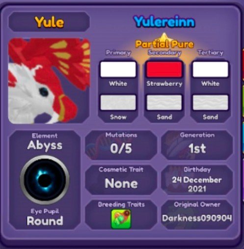 Yulereinn - Roblox Dragon Adventures Trade | Traderie