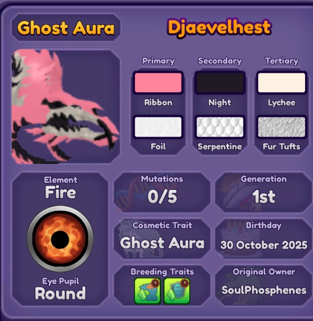 Djaevelhest - Roblox Dragon Adventures Trade | Traderie