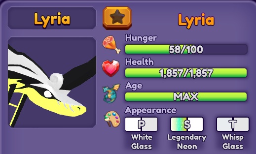 Lyria - Roblox Dragon Adventures Trade | Traderie