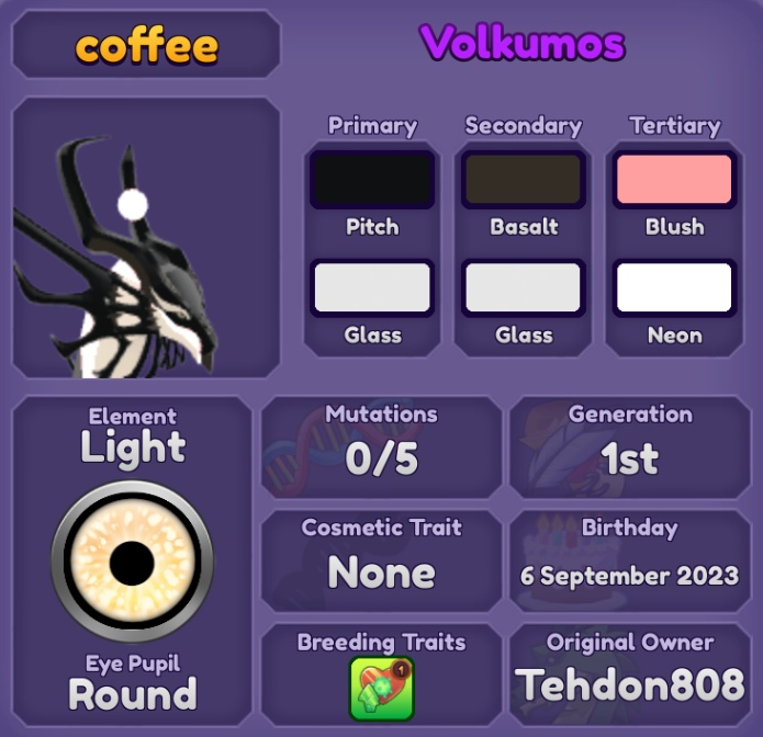 Volkumos - Roblox Dragon Adventures Trade | Traderie