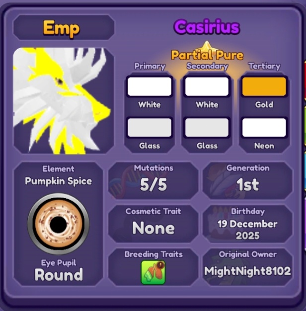 Casirius - Roblox Dragon Adventures Trade | Traderie