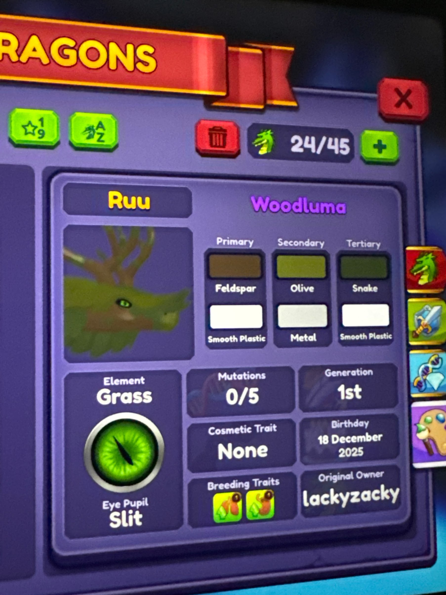 Woodluma - Roblox Dragon Adventures Trade | Traderie