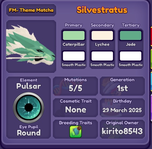 Silvestratus - Roblox Dragon Adventures Trade | Traderie