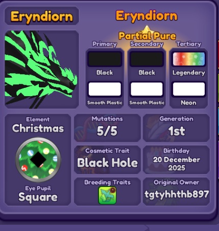 Eryndiorn - Roblox Dragon Adventures Trade | Traderie