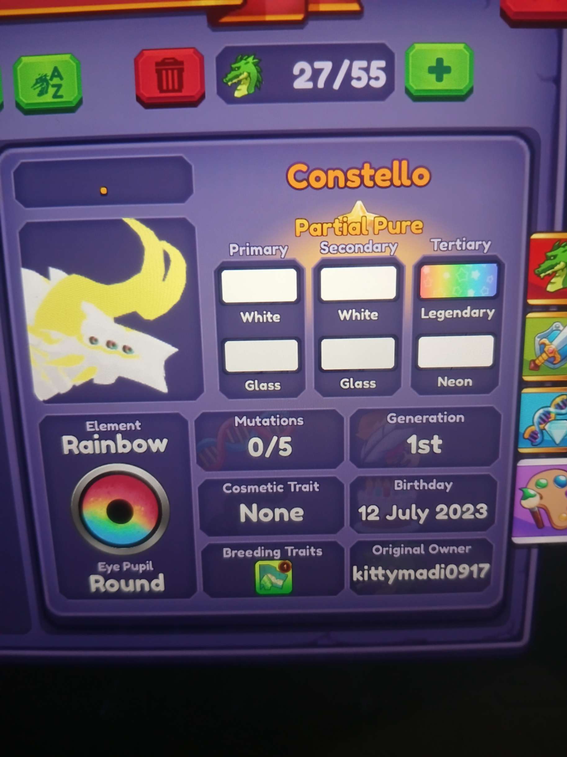 Constello - Roblox Dragon Adventures Trade | Traderie