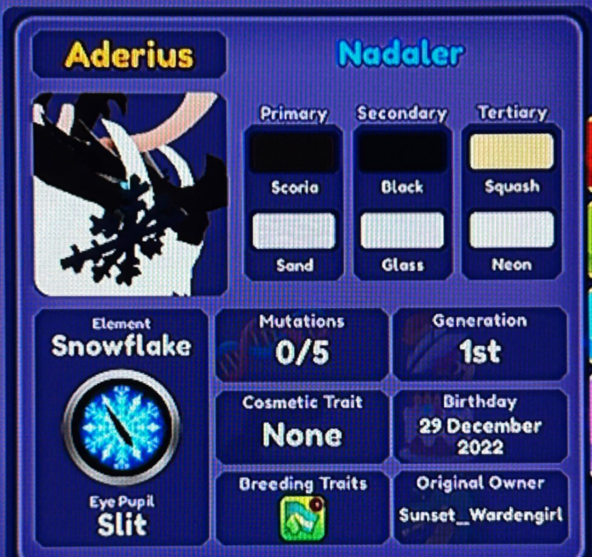 Nadaler - Roblox Dragon Adventures Trade | Traderie