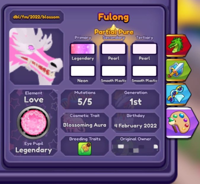 Fulong - Roblox Dragon Adventures Trade | Traderie