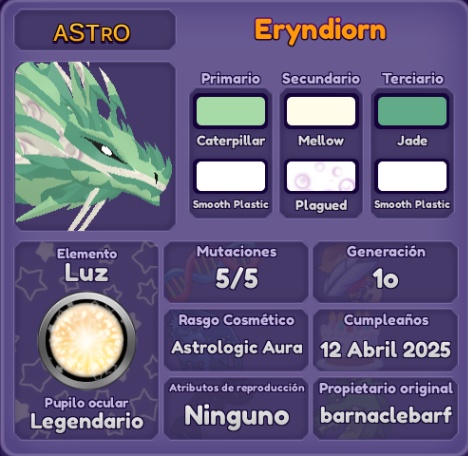 Eryndiorn - Roblox Dragon Adventures Trade | Traderie