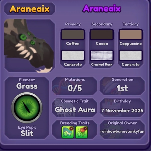 Araneaix - Roblox Dragon Adventures Trade | Traderie