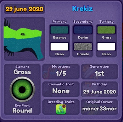 Krekiz - Roblox Dragon Adventures Trade | Traderie