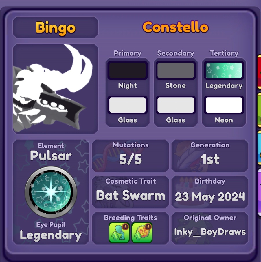 Constello - Roblox Dragon Adventures Trade | Traderie