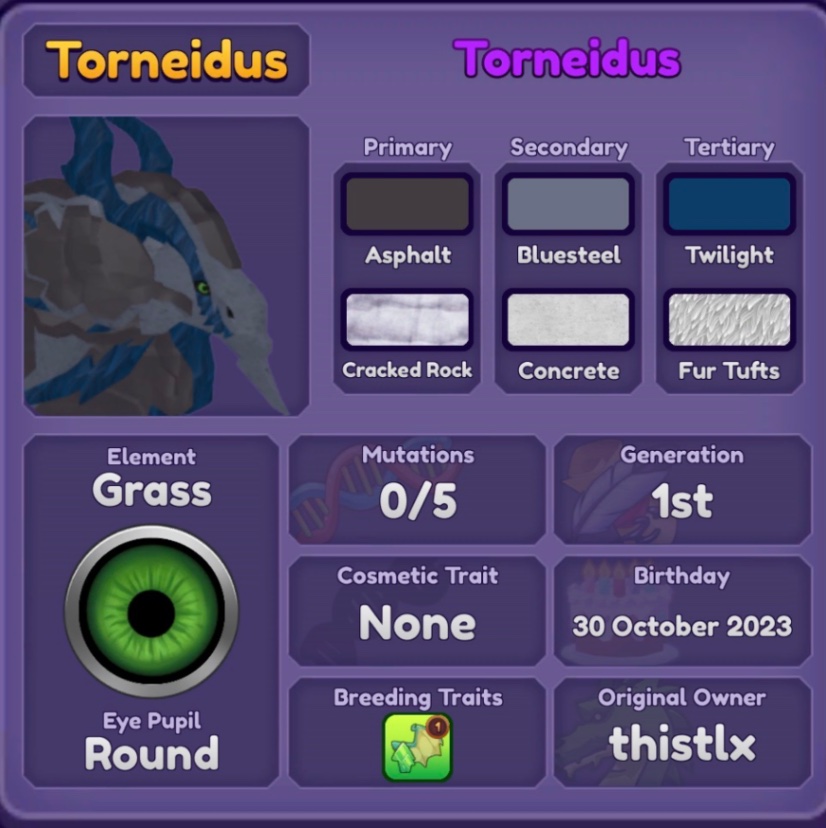 Torneidus - Roblox Dragon Adventures Trade | Traderie