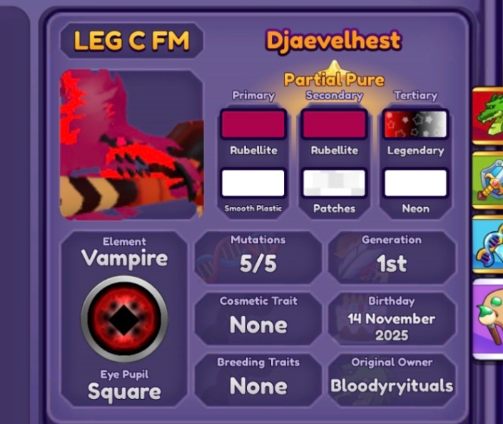 Djaevelhest - Roblox Dragon Adventures Trade | Traderie