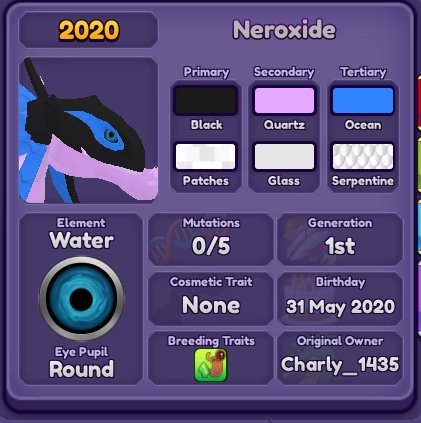 Neroxide - Roblox Dragon Adventures Trade | Traderie