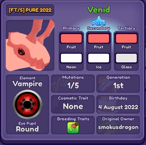 Venid - Roblox Dragon Adventures Trade | Traderie