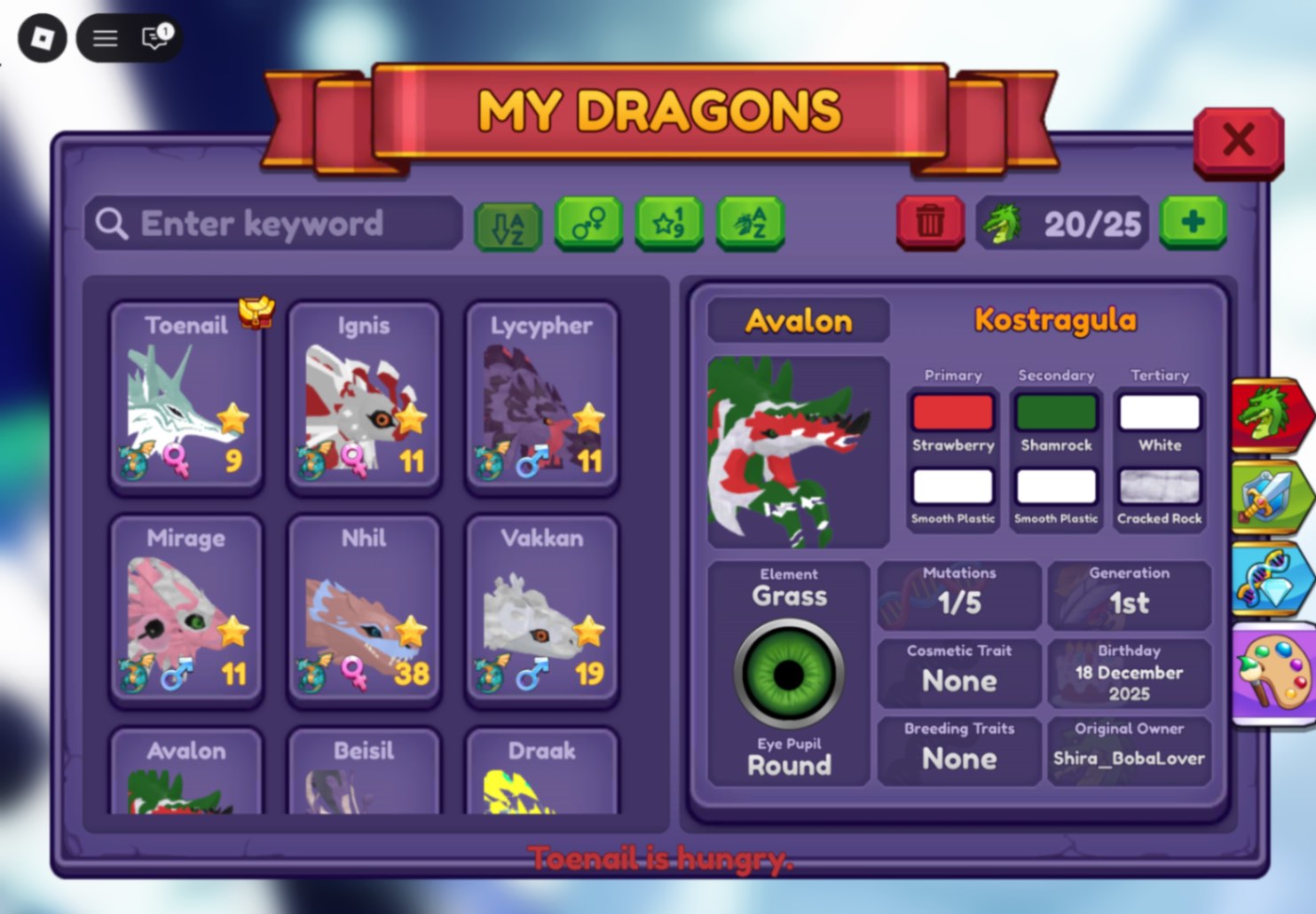 Kostragula - Roblox Dragon Adventures Trade | Traderie