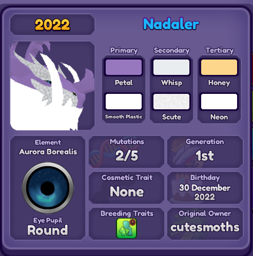 Nadaler - Roblox Dragon Adventures Trade | Traderie