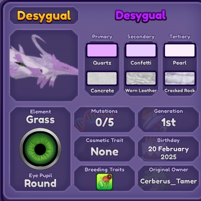 Desygual - Roblox Dragon Adventures Trade | Traderie