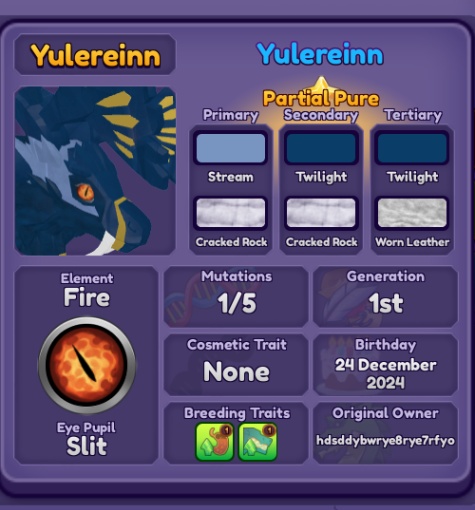 Yulereinn - Roblox Dragon Adventures Trade | Traderie