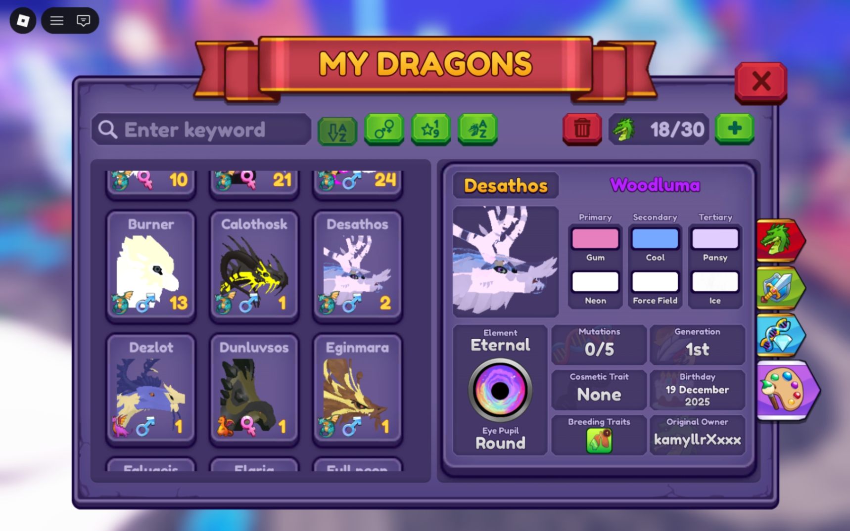 Woodluma - Roblox Dragon Adventures Trade | Traderie