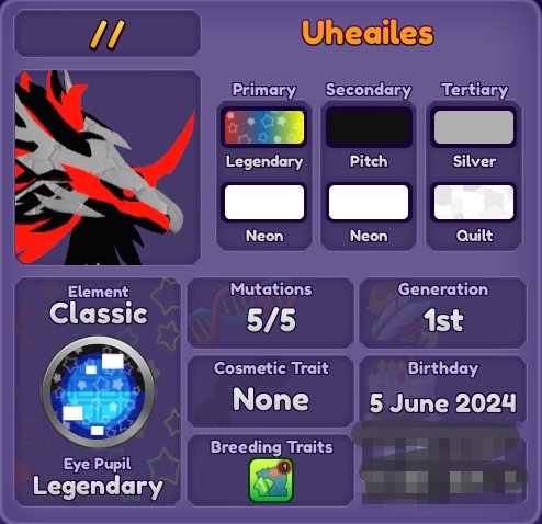 Uheailes - Roblox Dragon Adventures Trade | Traderie
