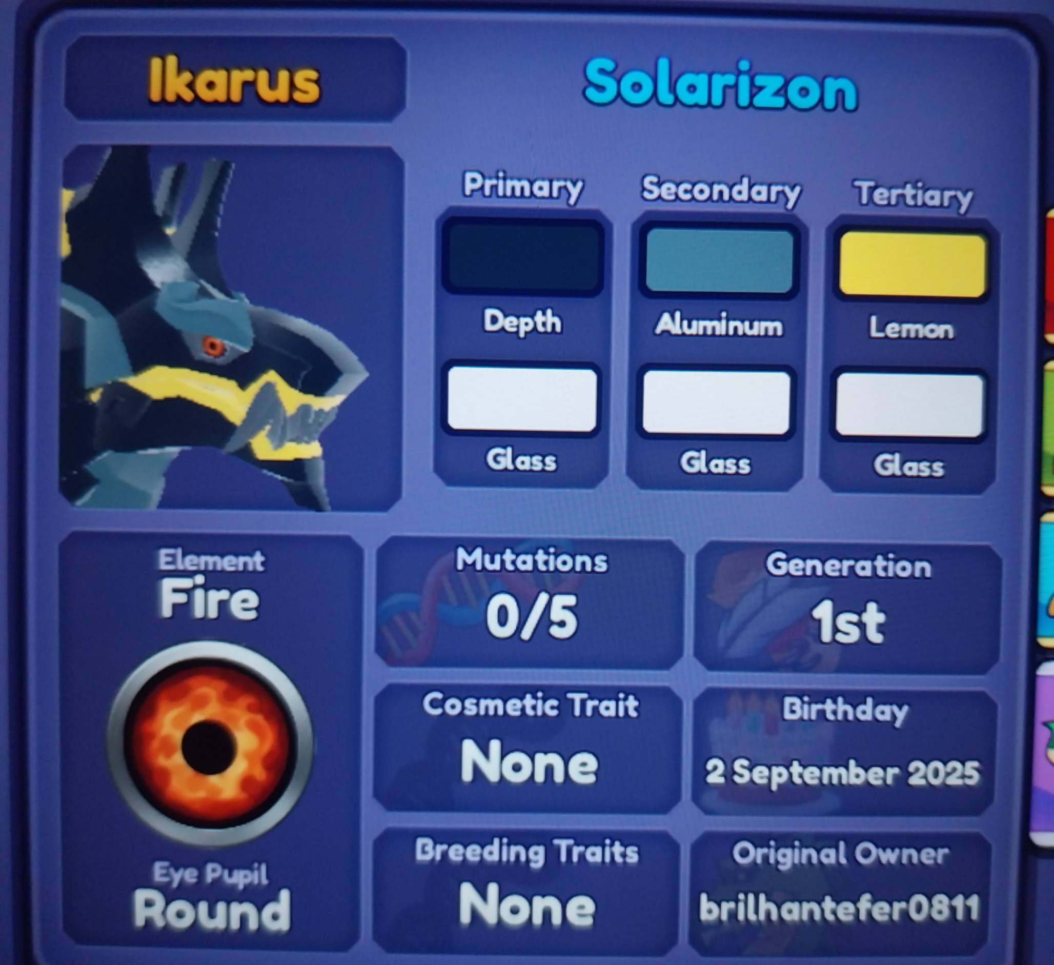Solarizon - Roblox Dragon Adventures Trade | Traderie