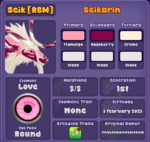 Seikarin - Roblox Dragon Adventures Trade | Traderie