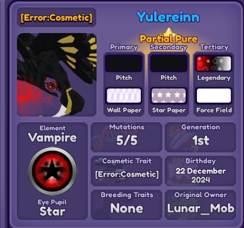 Yulereinn - Roblox Dragon Adventures Trade | Traderie
