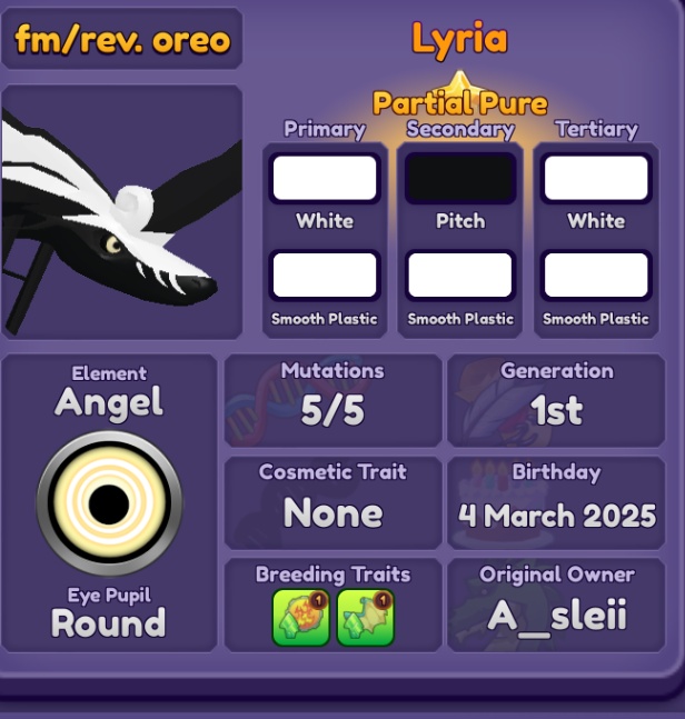 Lyria - Roblox Dragon Adventures Trade | Traderie